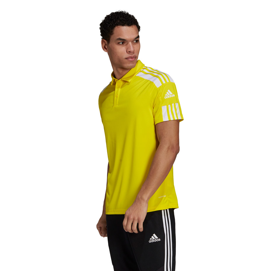 Koszulka męska adidas Squadra 21 Polo żółta GP6428 - adidas teamwear ...